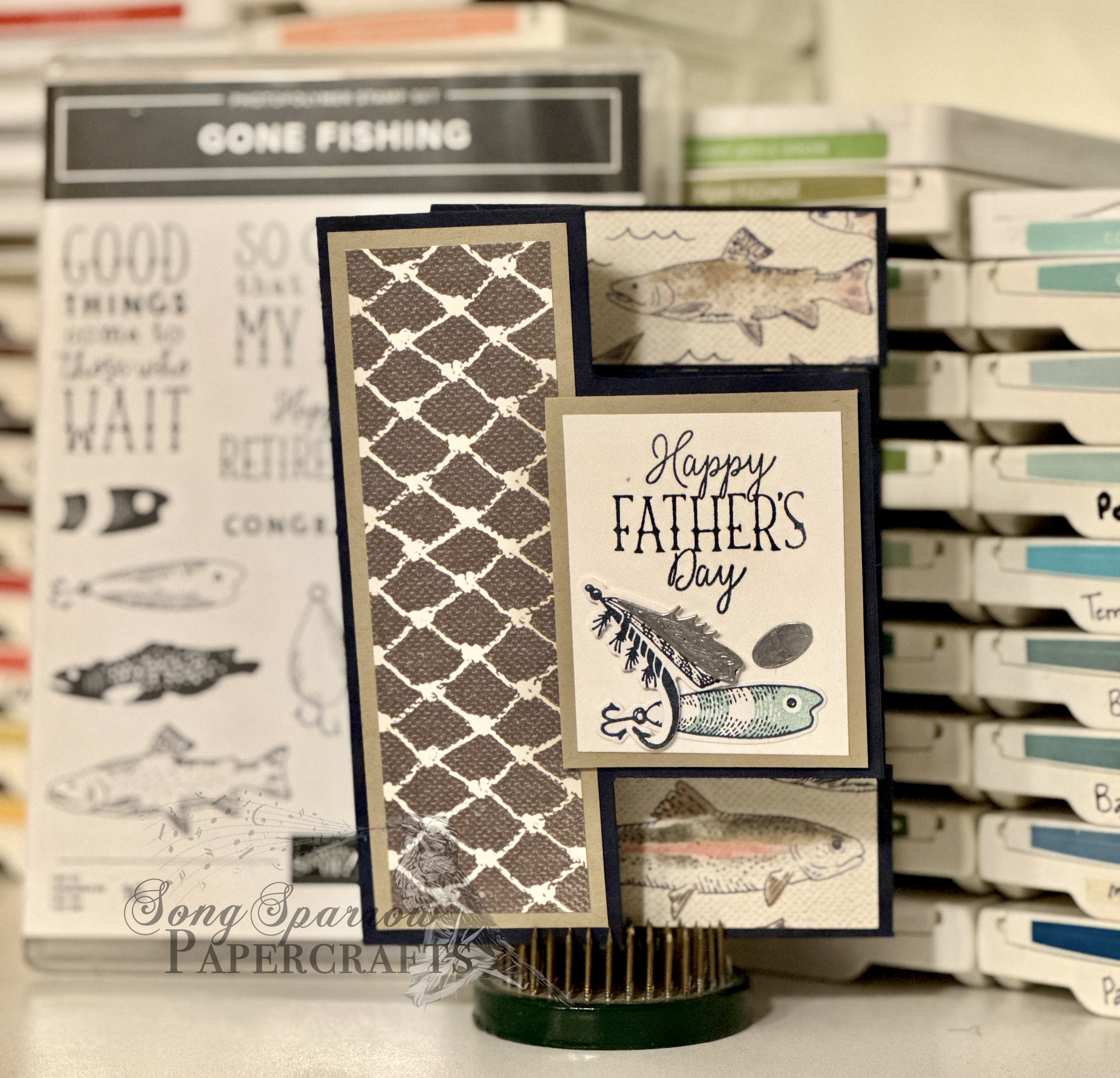Father’s Day Tri-Fold – Song Sparrow Papercrafts