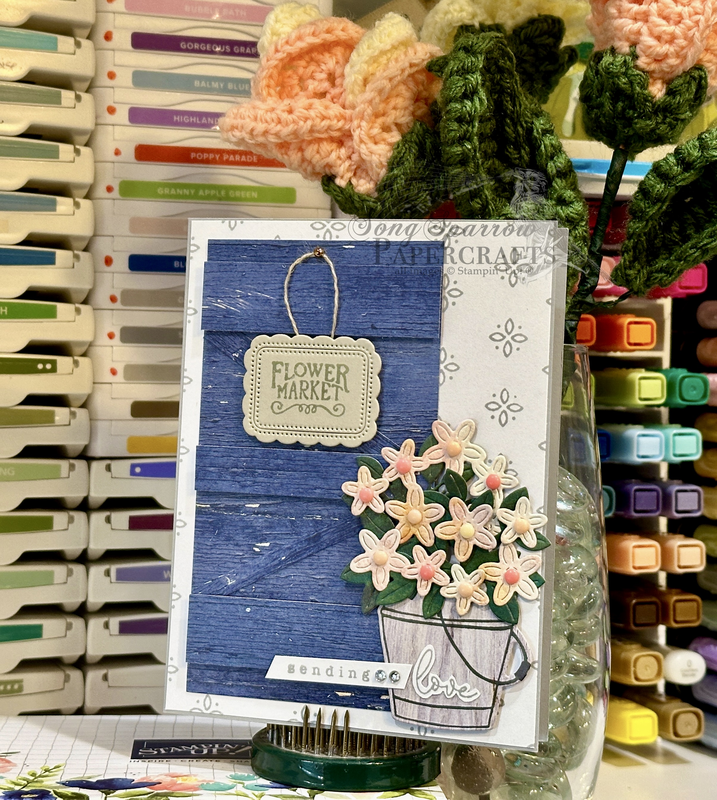 Flower Market Love – Song Sparrow Papercrafts