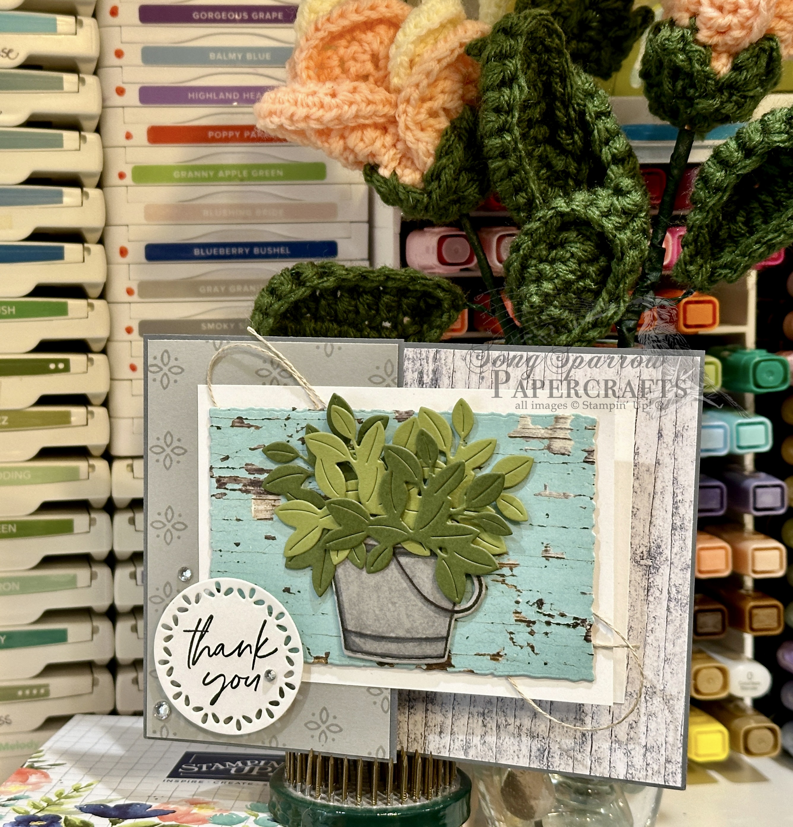 Buckets of Thanks – Song Sparrow Papercrafts