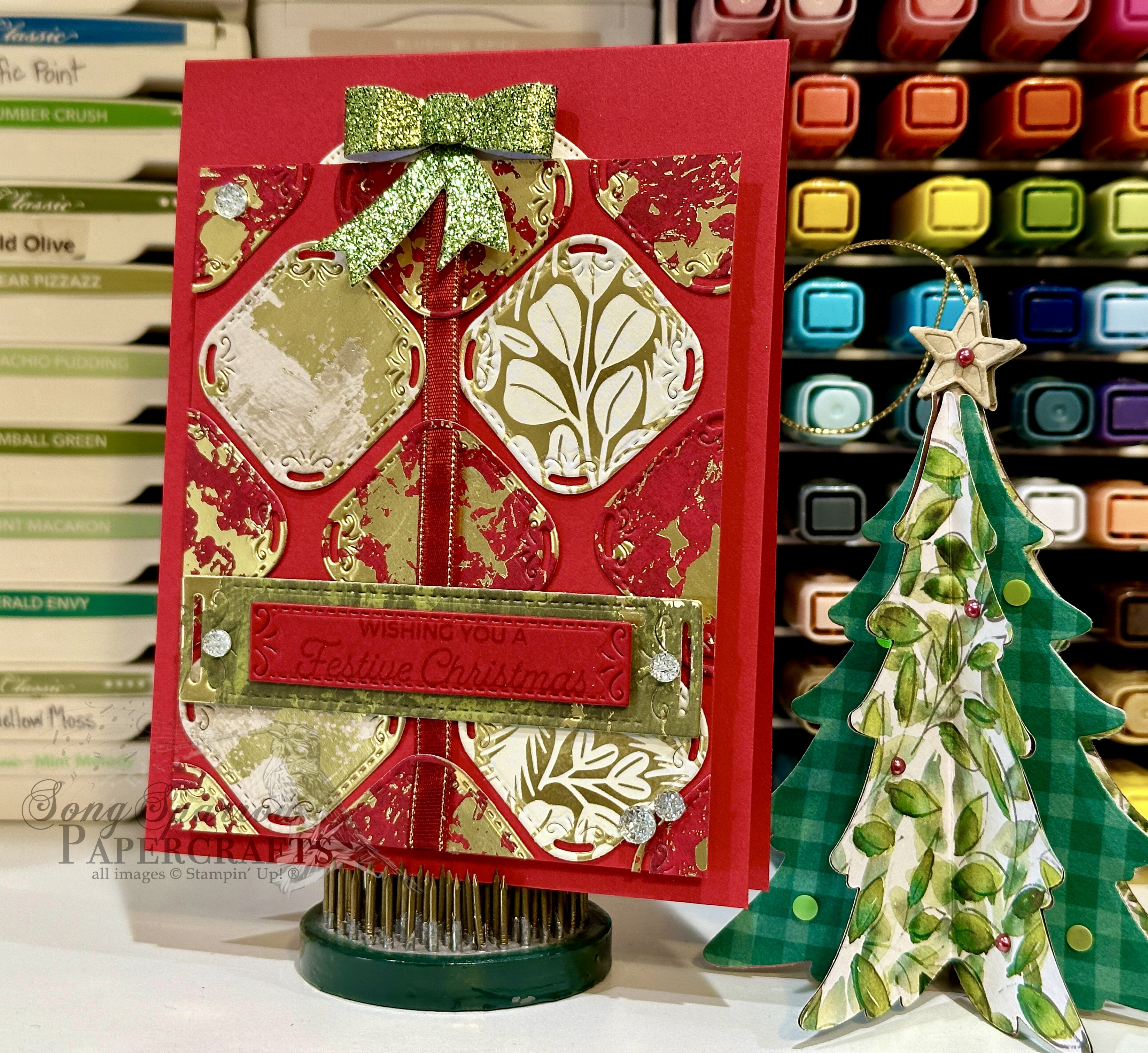 Festive Christmas Gift – Song Sparrow Papercrafts