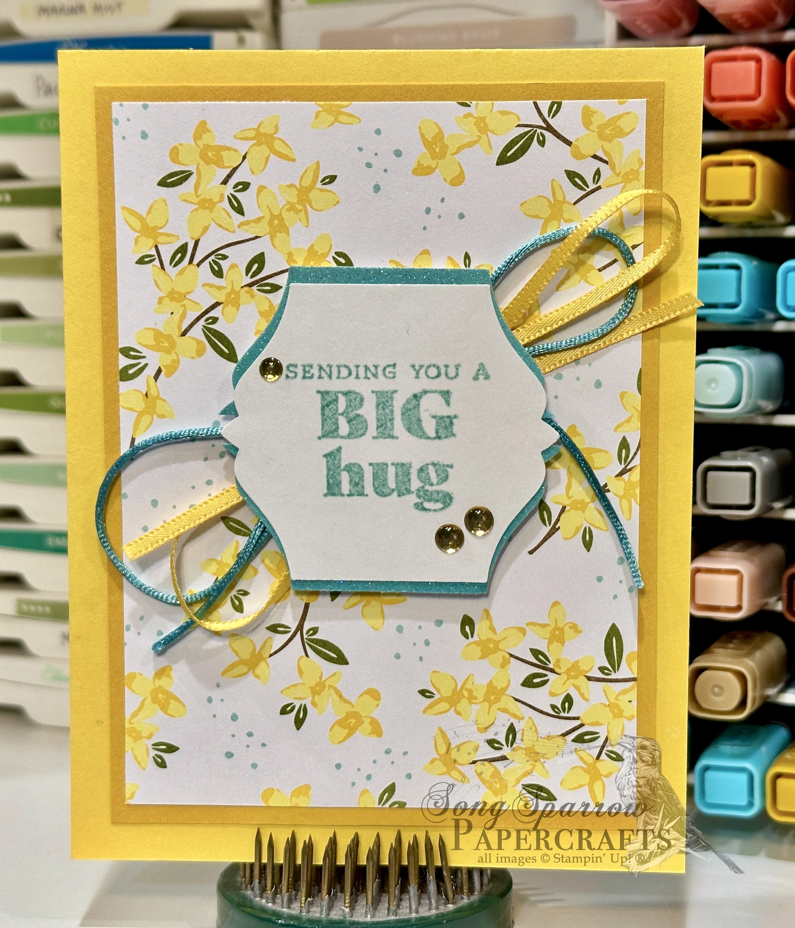 Sending Big Hugs – Song Sparrow Papercrafts
