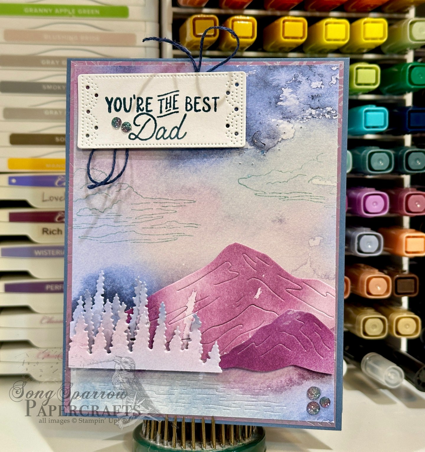 The Best Dad – Song Sparrow Papercrafts