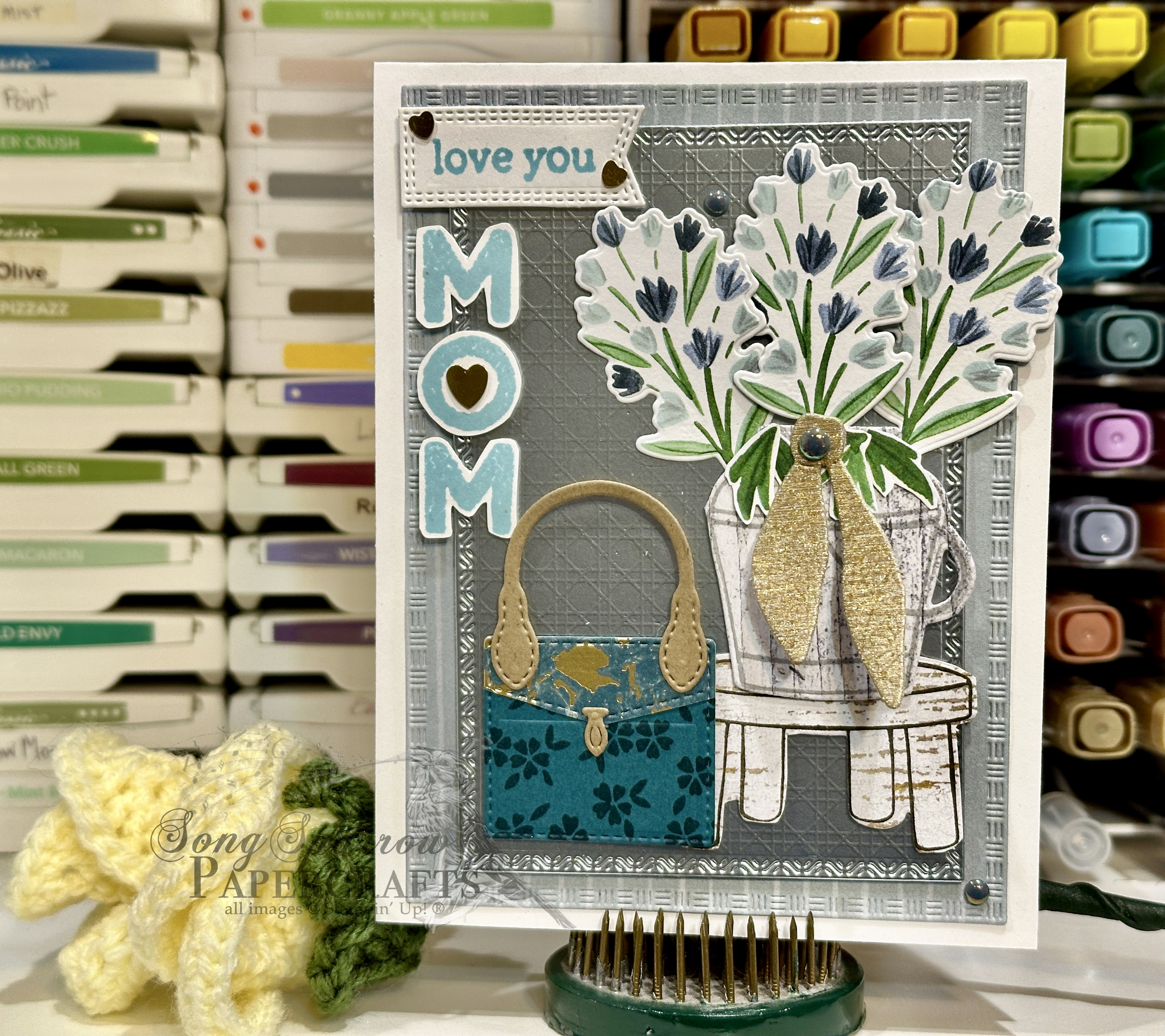 love you MOM – Song Sparrow Papercrafts