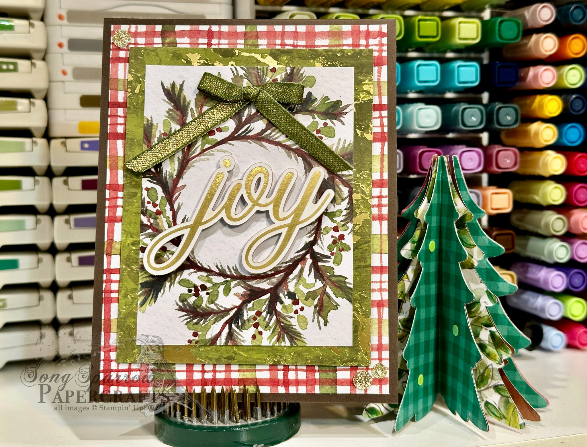 Wreath of Joy – Song Sparrow Papercrafts