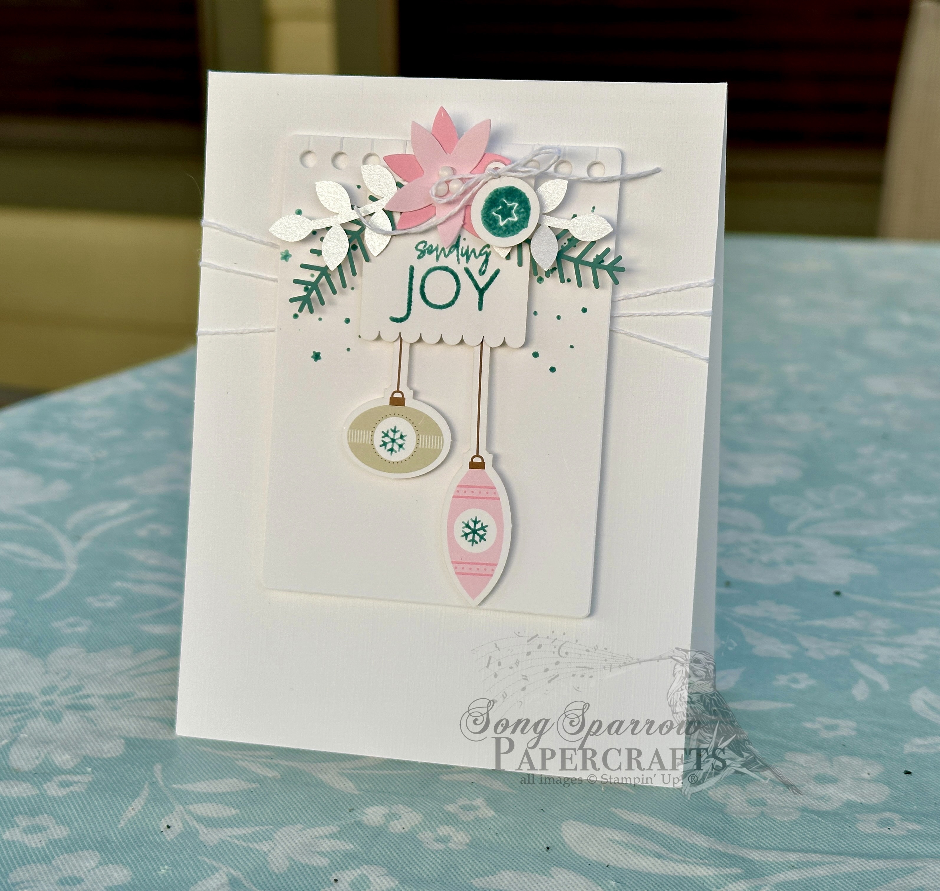 Sending Joy – Song Sparrow Papercrafts